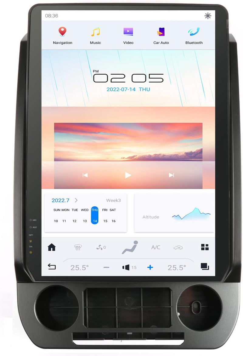 2013-2017 Dodge RAM 1500 2500 10.4 Tesla-Style Android Radio Stereo GPS ...