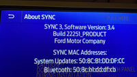 Ford Sync 2 to Sync 3 complete upgrade kit | CarPlay and Maps included ...